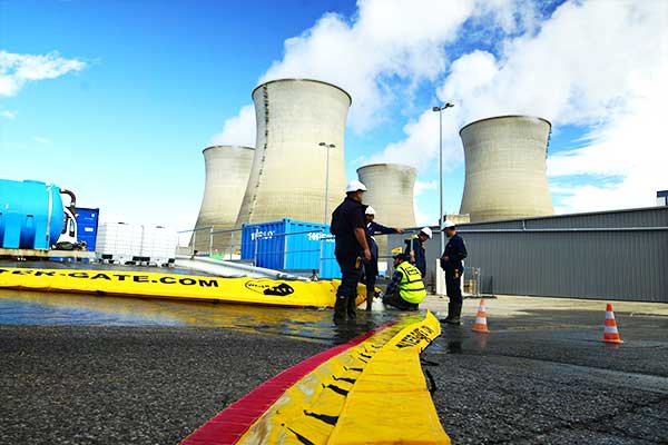100-year flood: Flood protection at an EDF nuclear site - MegaSecur.Europe