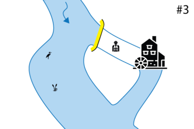 # 6 | U-shaped cofferdam | Rivers | Water-Gate© cofferdams