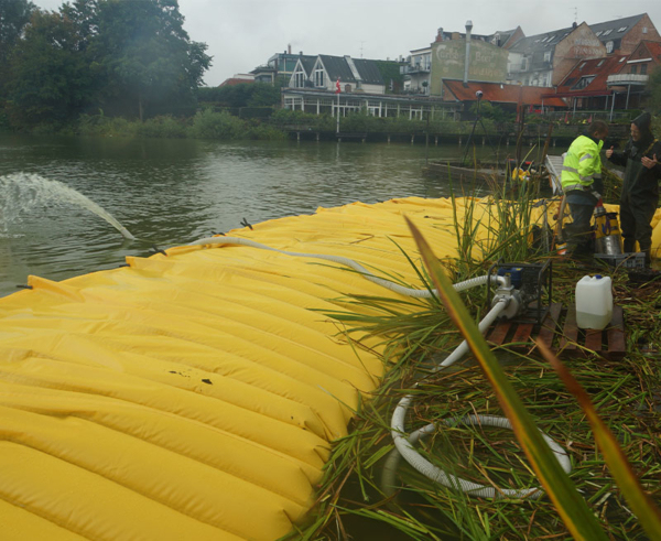 #7 | U-shaped cofferdam | Moats - Water bodies | Water-Gate© cofferdam